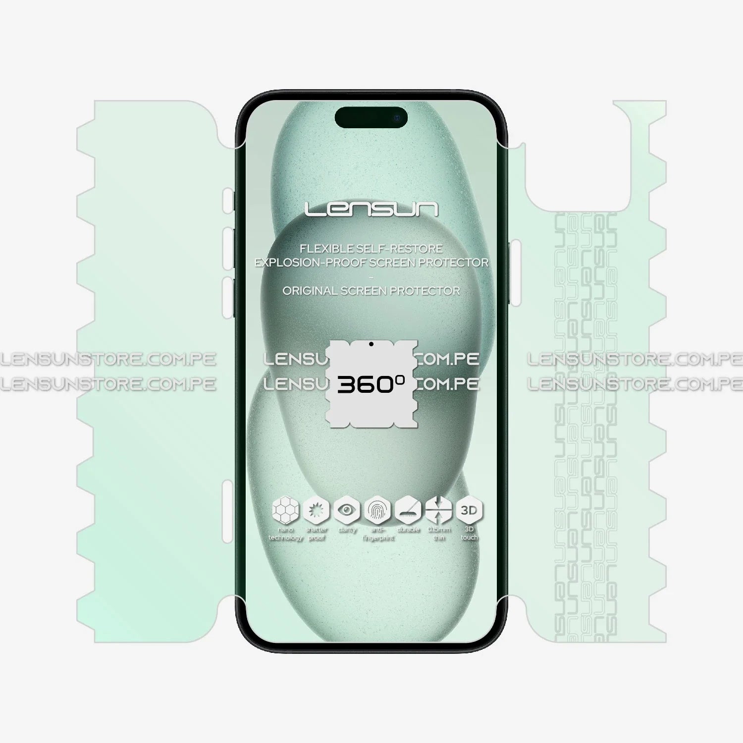 Lámina 360 Lensun - iPhone 15