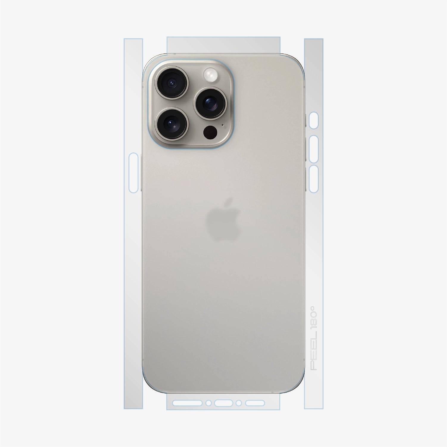 Peel Transparente Cuerpo Completo para iPhone